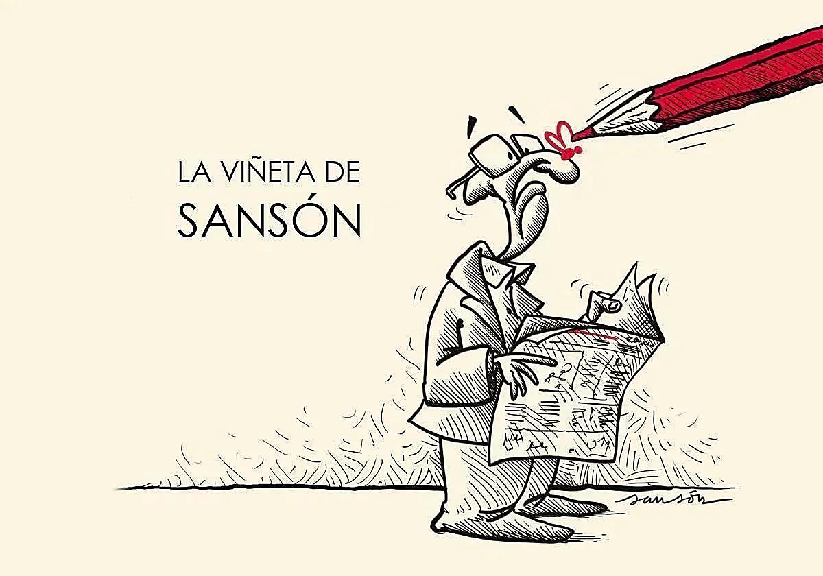 La viñeta de Sansón: 'Plan sin fisuras' | El Norte de Castilla